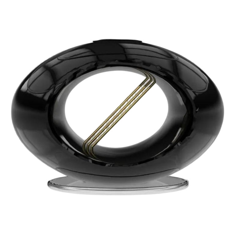 Enza Black Diamond Side Table from Eje-Design | Chairish