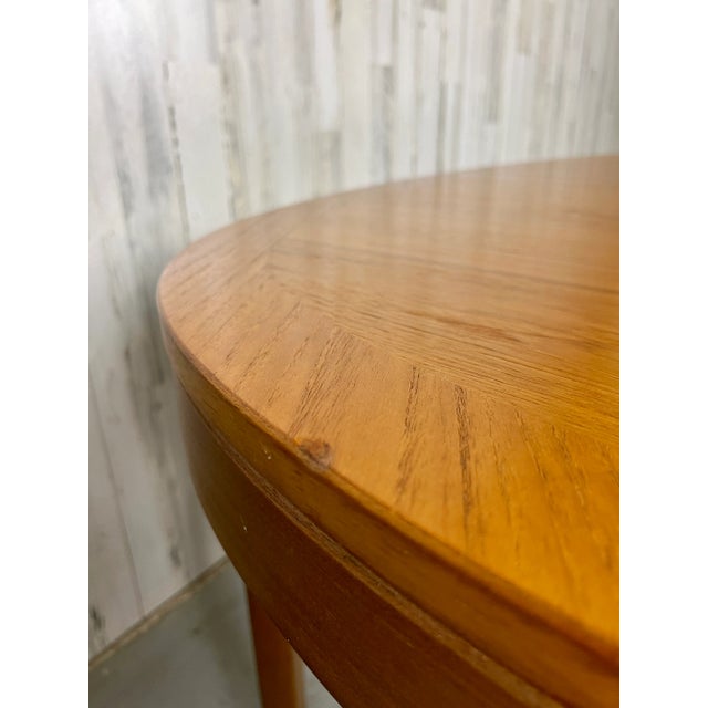 Oval Teak Dining Table by Nathan Furniture | Chairish