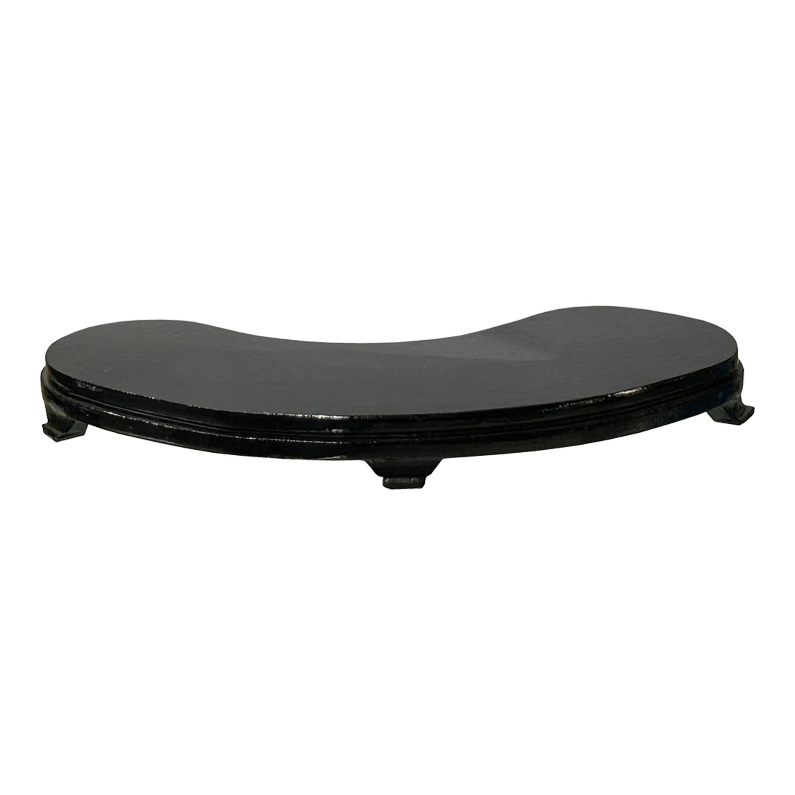 6" Dark Brown Wood Arch Irregular Shape Display Stand Riser Easel ...