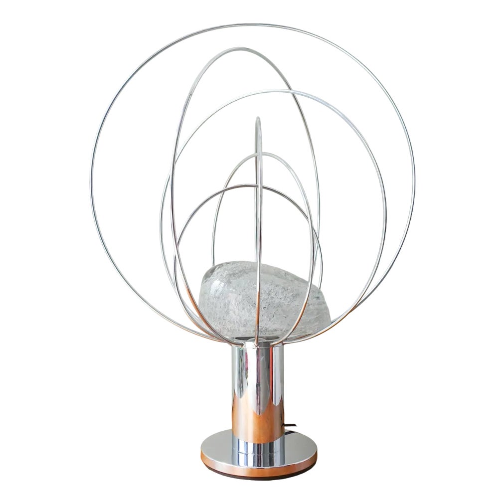 Spanish Planeta Table Lamp by Angelo Brotto for Fase, 1975 | Chairish