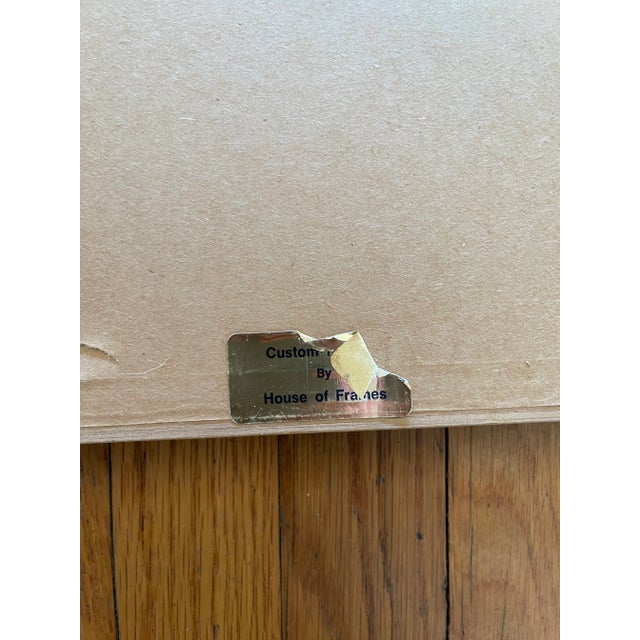 1951 William Oberman Modern Cubist Still Life Pastel Drawing of Flowers ...