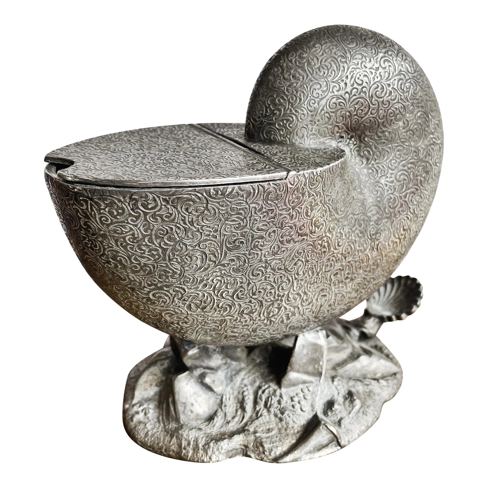 Late 19th Century Victorian Era Silver Plated Spoon Warmer | Chairish
