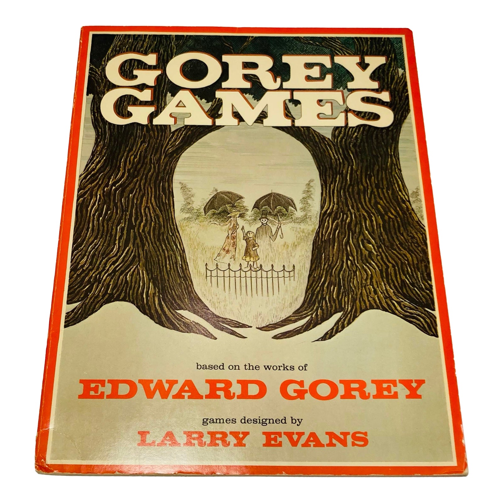 1940s Edward Gorey Games With Larry Evans Softcover Book | Chairish