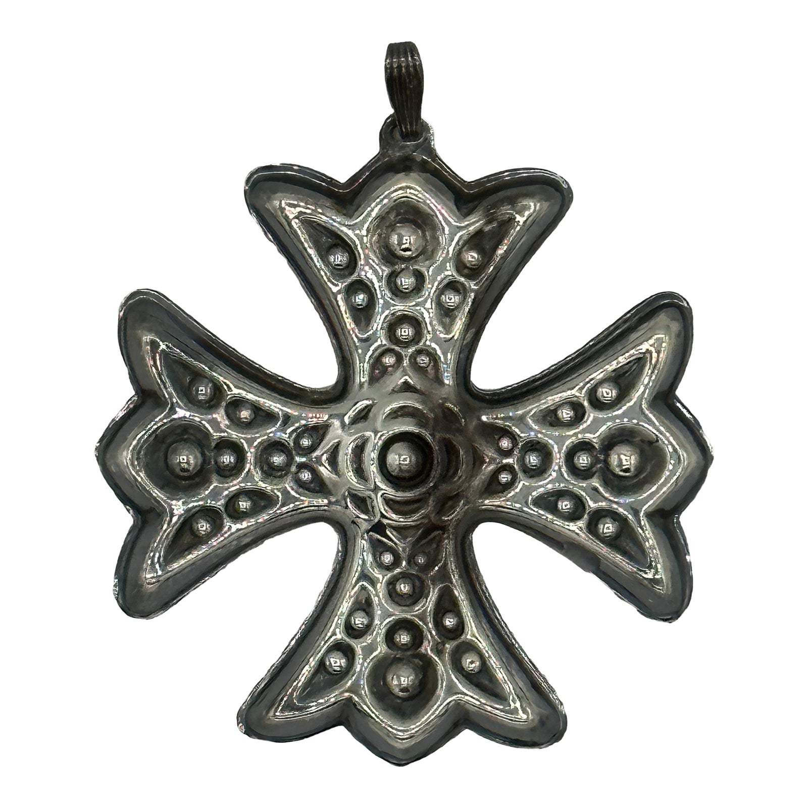 Reed & Barton 1975 Christmas Cross Sterling Silver Limited Edition ...