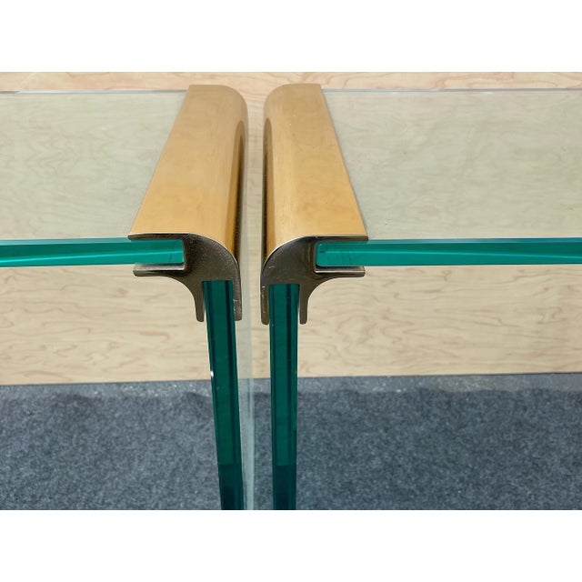 Mid 20th Century Waterfall End Tables - a Pair | Chairish