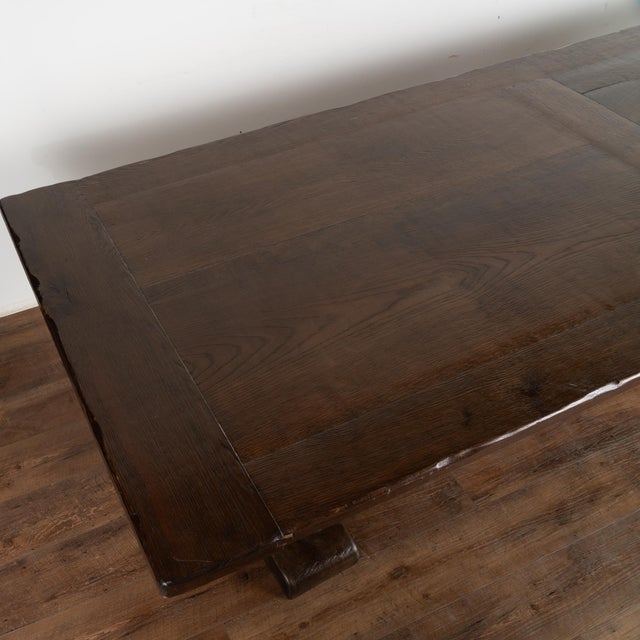 Long Oak Dining Table, France Circa 1960 | Chairish