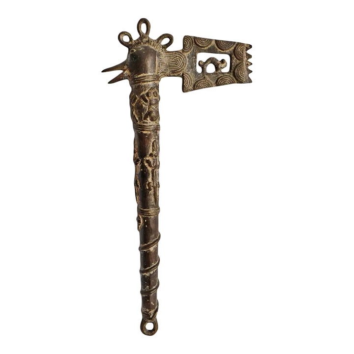 Vintage Bronze Rooster Volta Medicine Tool | Chairish