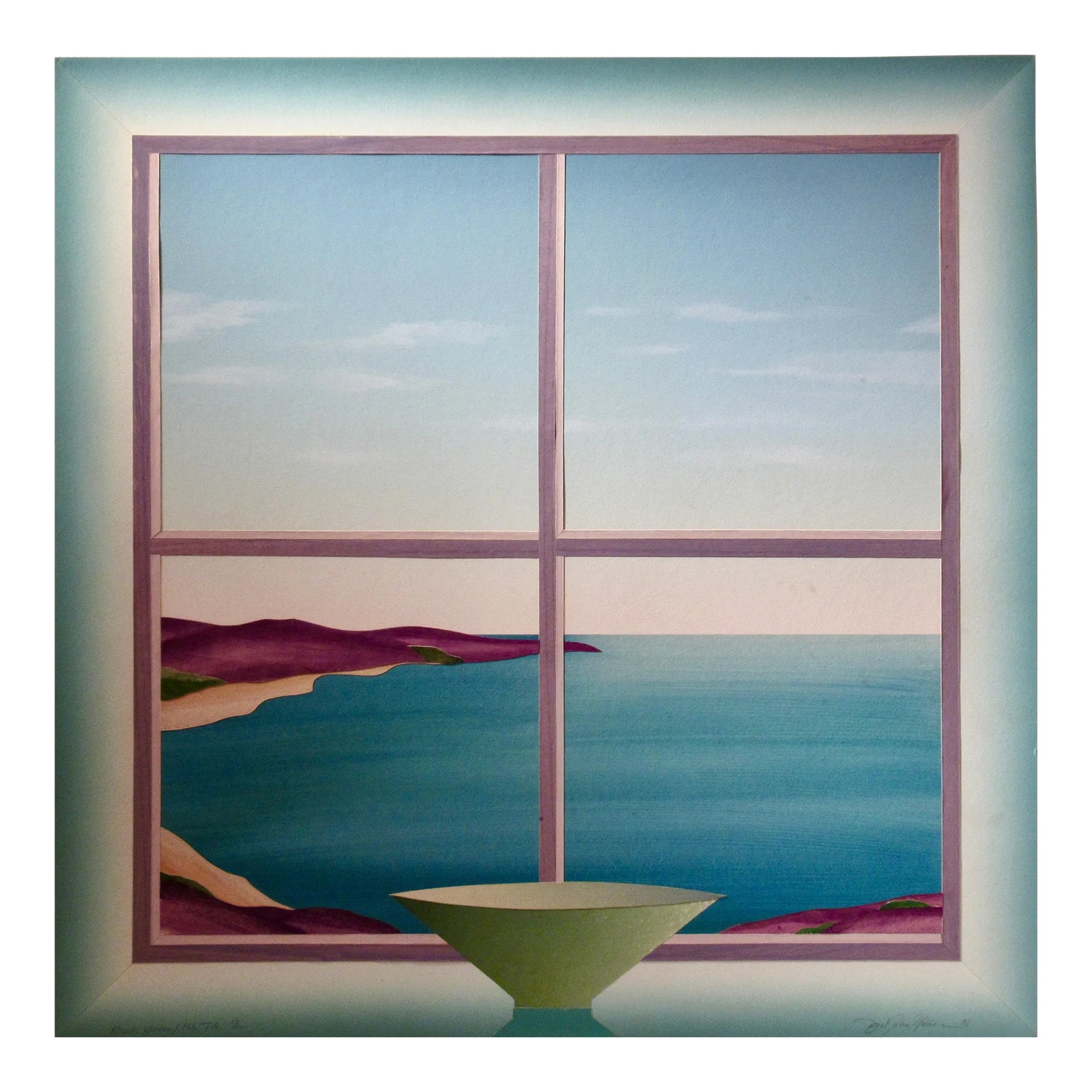 Daniel Joshua Goldstein Kennett's Window High Tide (Variation #2), 1988 ...