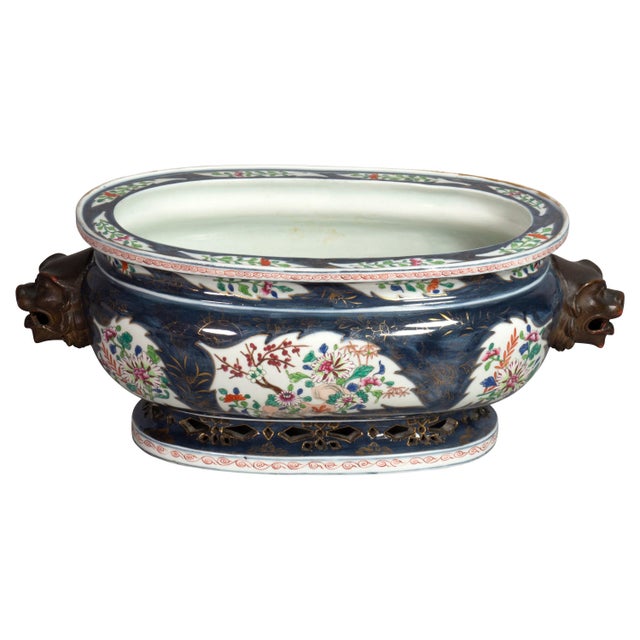 Samson Chinese Export Style Basin Cooler | Chairish