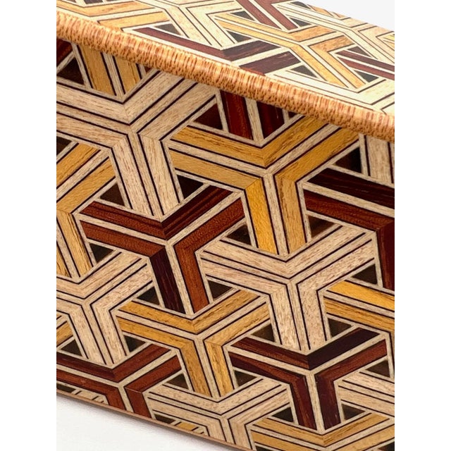 12 Step Japanese Kikkou Puzzle Box | Chairish