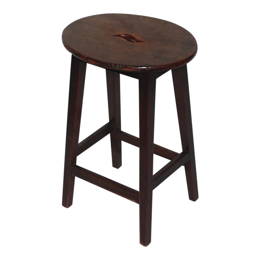 Victorian Mahogany Stool | Chairish
