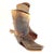 Vintage Metal Cowboy Boot Bookends/Vases | Chairish