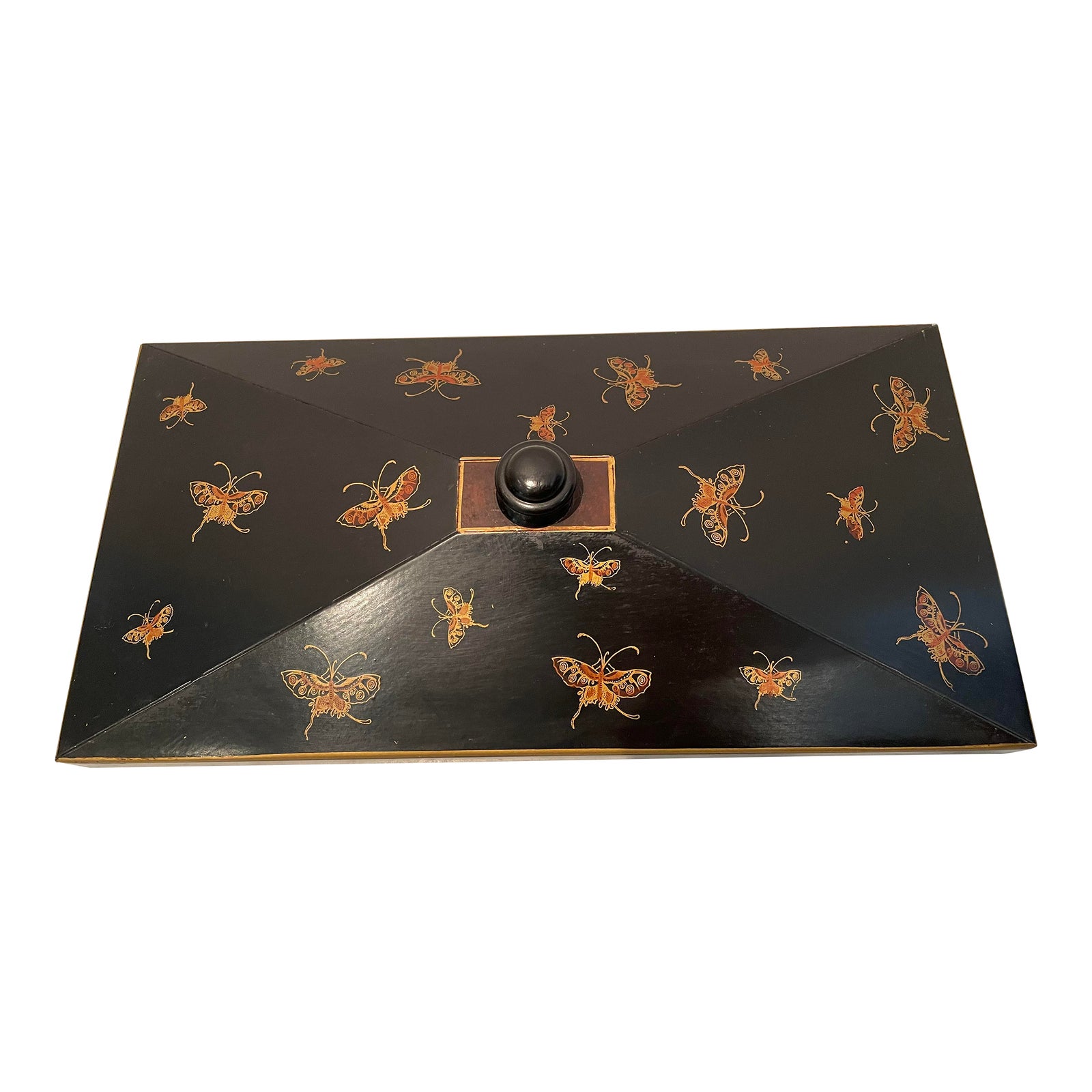 Italian Tole Box Made for Bergdorf Goodman | Chairish