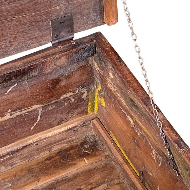 Vintage Indian Pitara Box Trunk | Chairish