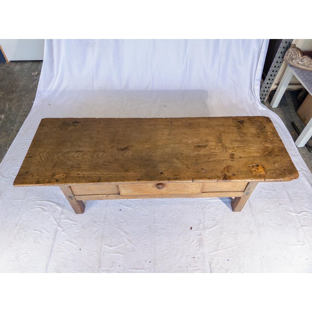 Antique Wooden Coffee Table | Chairish