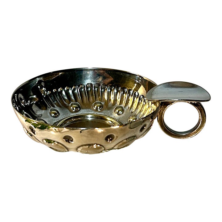 French Hallmarked Augis Lyon Mid 20th Century - 1950's Silver Tastevin ...