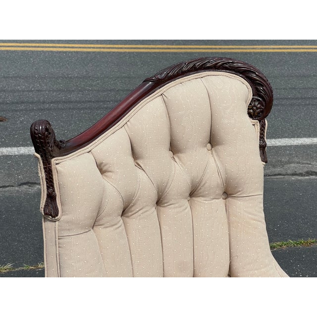 Vintage Matching Pair of Angel Wing Arm Chairs | Chairish