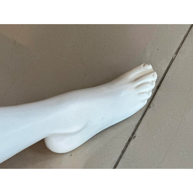 Vintage Modern Leg Feet Foot Mannequin Coffee Cocktail Table | Chairish