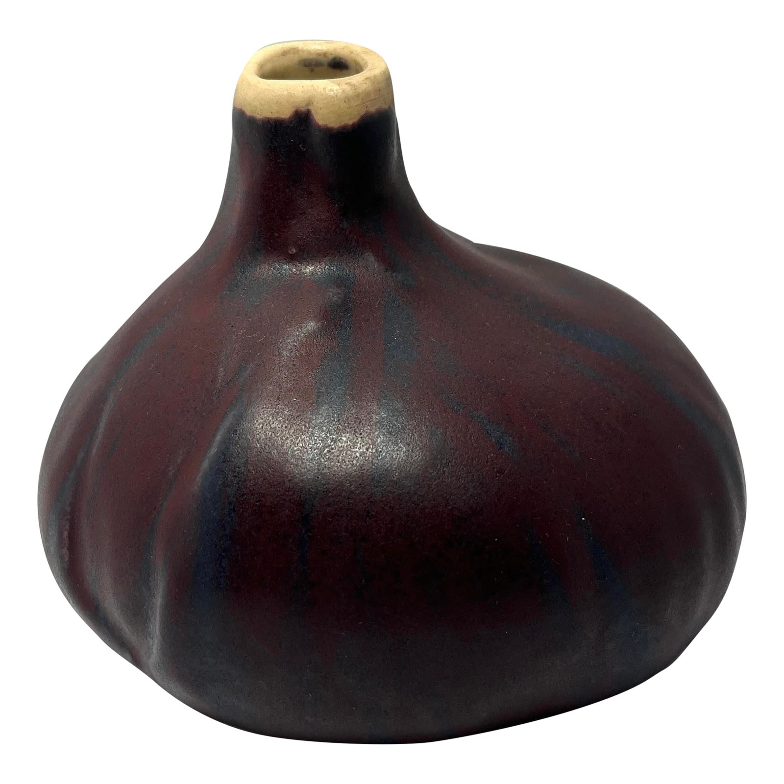 Vintage 1990's Patricia Garrett Studio Pottery Vegetable Vase Signed ...