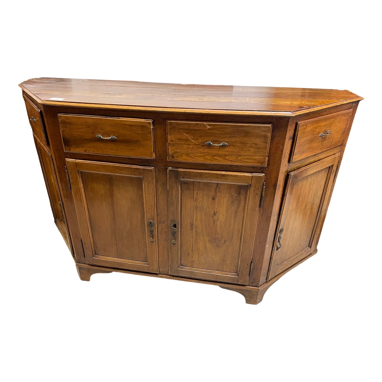 Venetian Corner Sideboard | Chairish