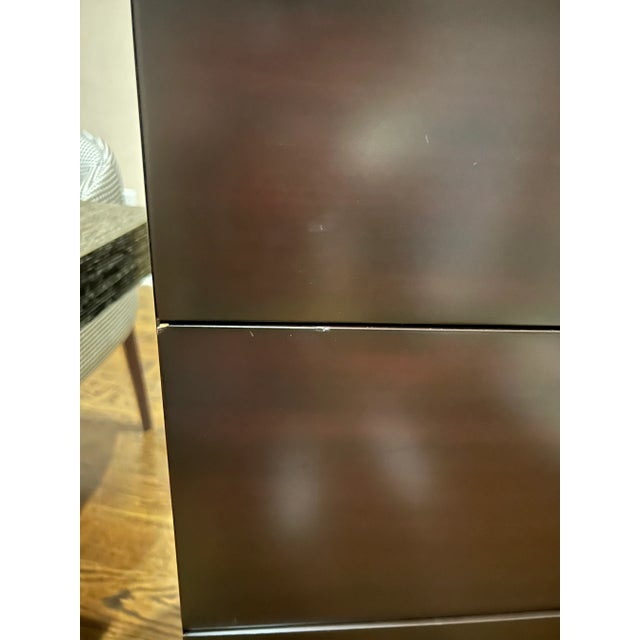 Christopher Guy Silk Cut Chest of Drawers | Chairish