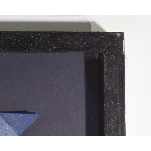 1991 Mixed Media Collage Signed by Artist Steve Redman | Chairish