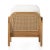 Merit Outdoor Chair, Natural Teak | Chairish