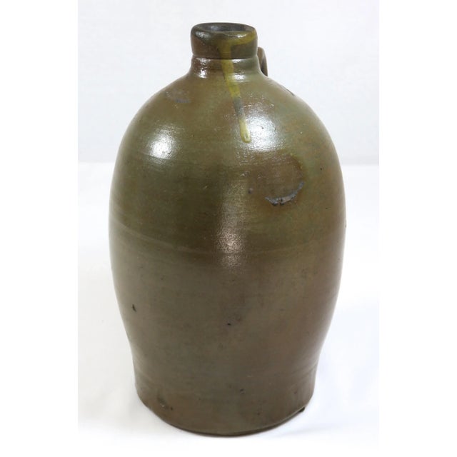 Small Size Antique Southern American Redware Spirits Jug | Chairish