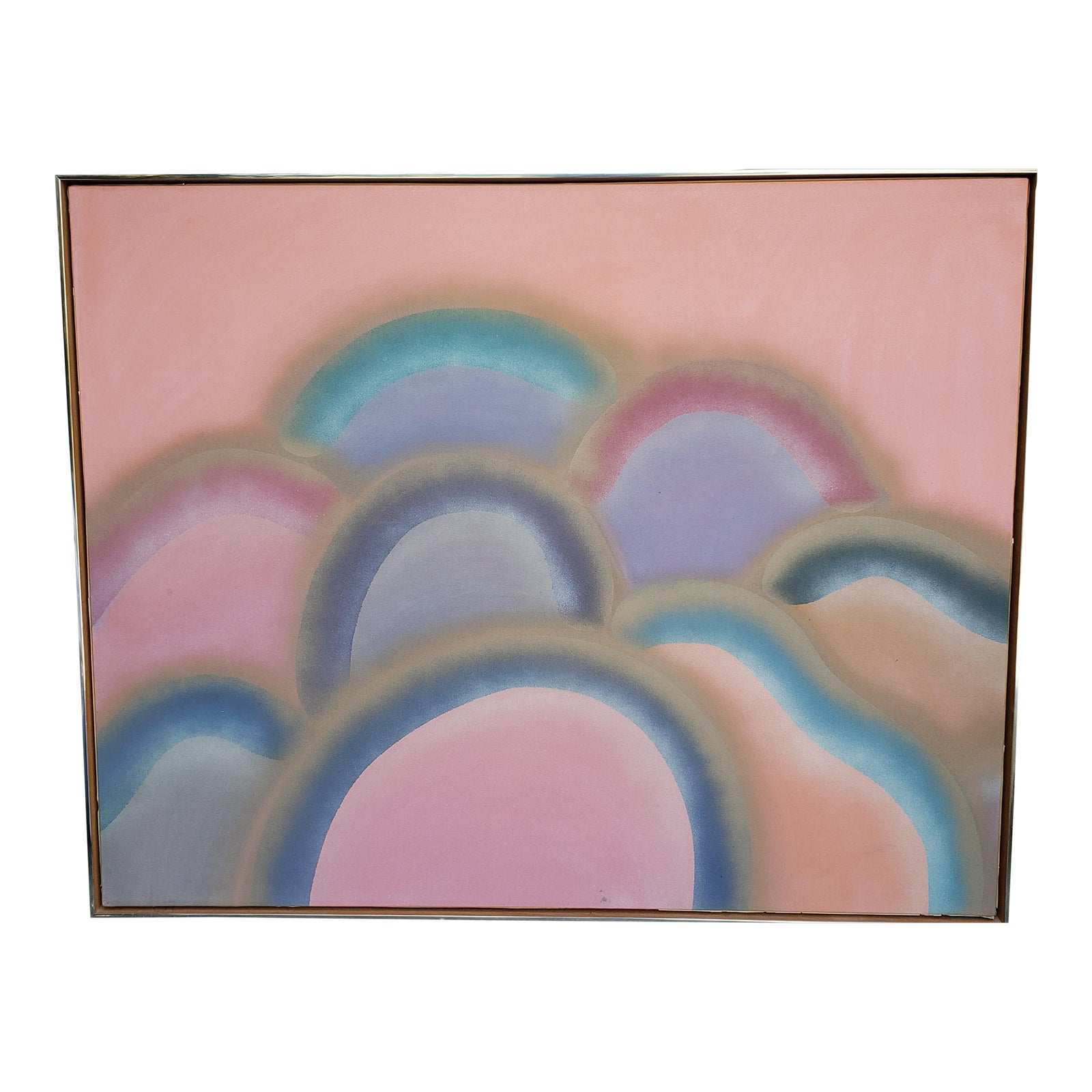 Mid 20th Century Abstract Painting Created for Vladimir Kagan's Studio ...