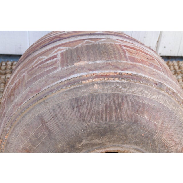 Antique Painted Tribal African Pot | Chairish