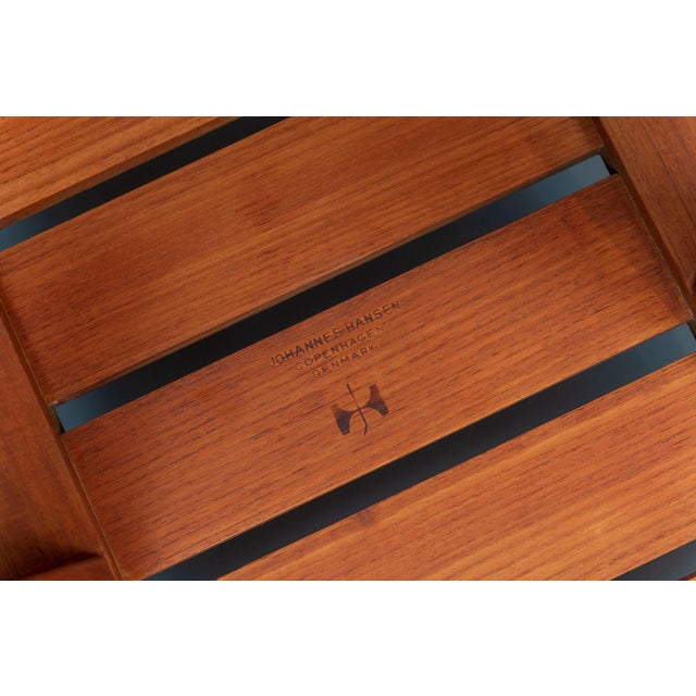 Hans Wegner Bench Model JH 574 by Johannes Hansen | Chairish