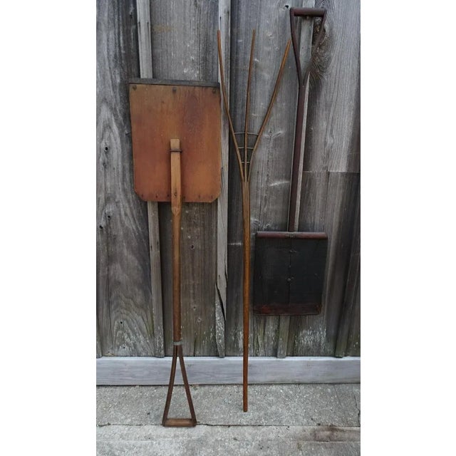 1940s Primitive Pitchfork & Shovels- Set of 3 | Chairish