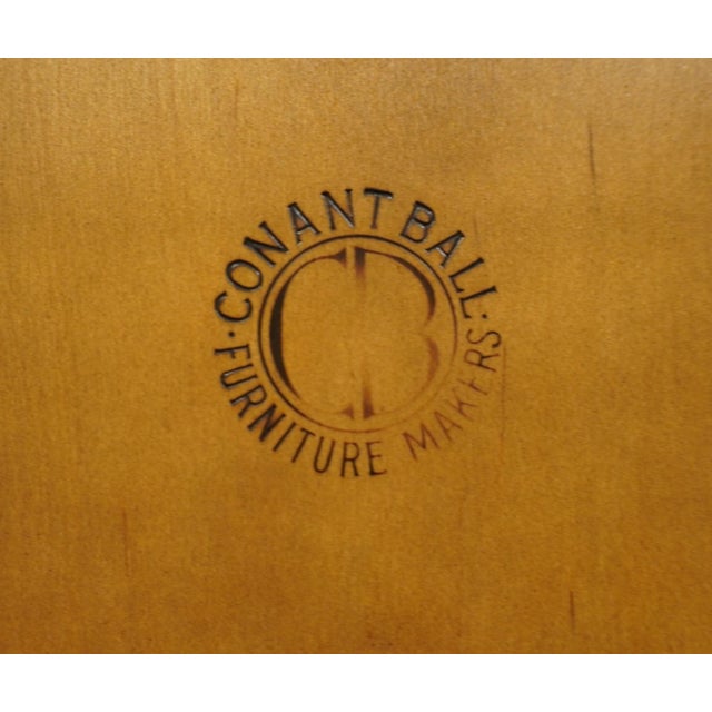 Conant Ball Solid Hard Rock Maple MCM Mid Century Modern Shaker Style ...