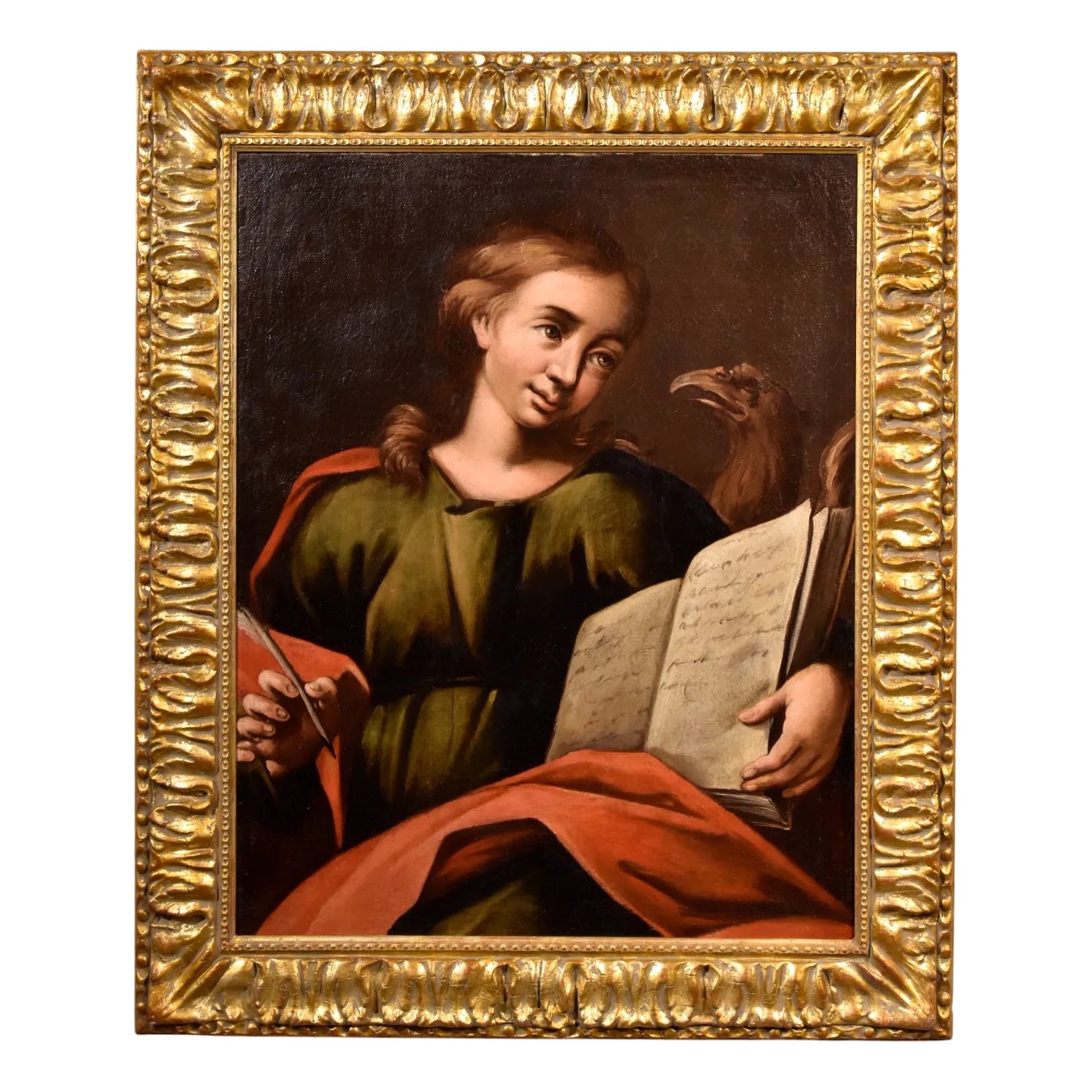 French School Artist, Saint John the Evangelist, 1730, Oil on Canvas ...