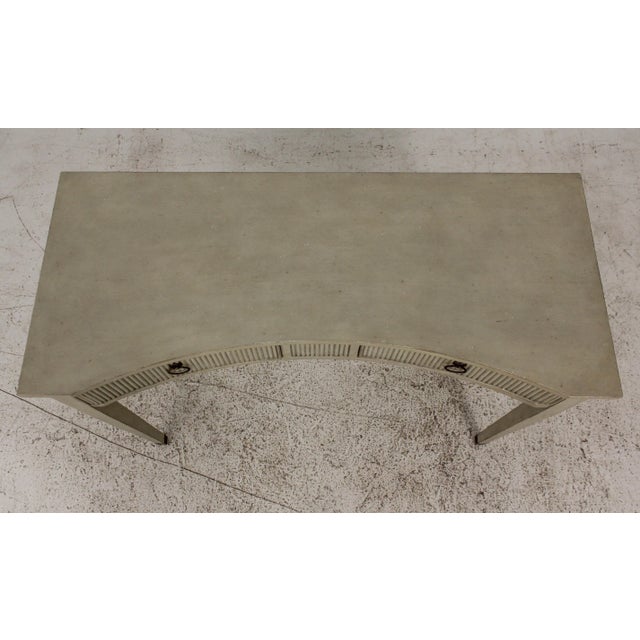 Regency Style 2 Drawer Paint Decorated Server | Chairish