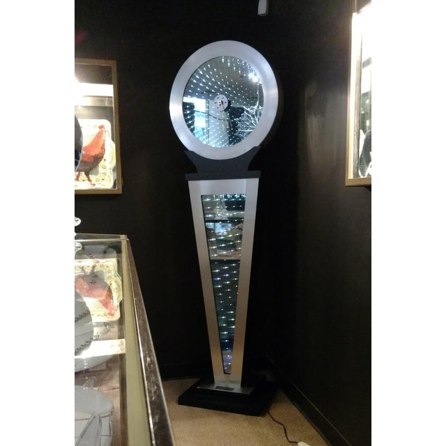 "Endless Time" Grandfather Infinity Art Clock by Douglas Durkee | Chairish
