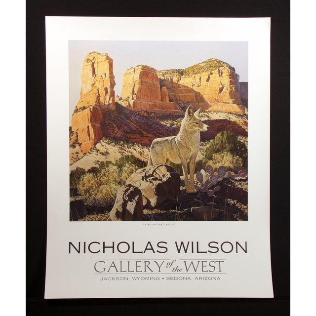 1980s Nicholas Wilson "King of the Castle" Art Show Poster Gallery of ...