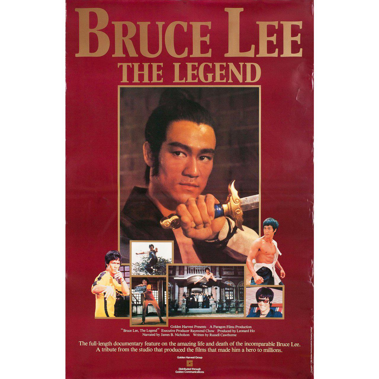 Bruce Lee, the Legend 1984 British One Sheet Film Poster | Chairish