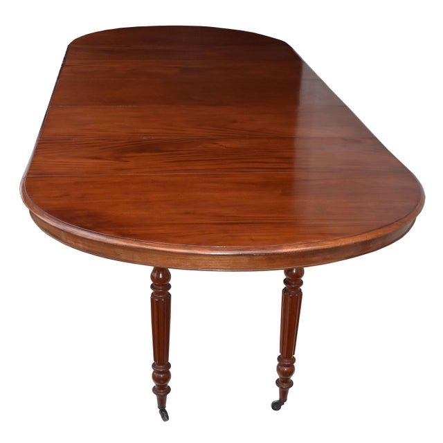 19th Century William IV Mahogany 16-Seat Dining Table | Chairish