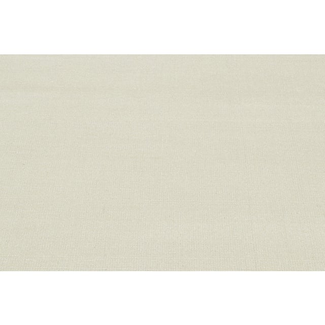 Rug & Kilim’s Modern Textural Rug in White Tones | Chairish