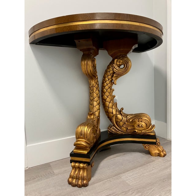 Late 20th Century Karges English Regency Console | Chairish