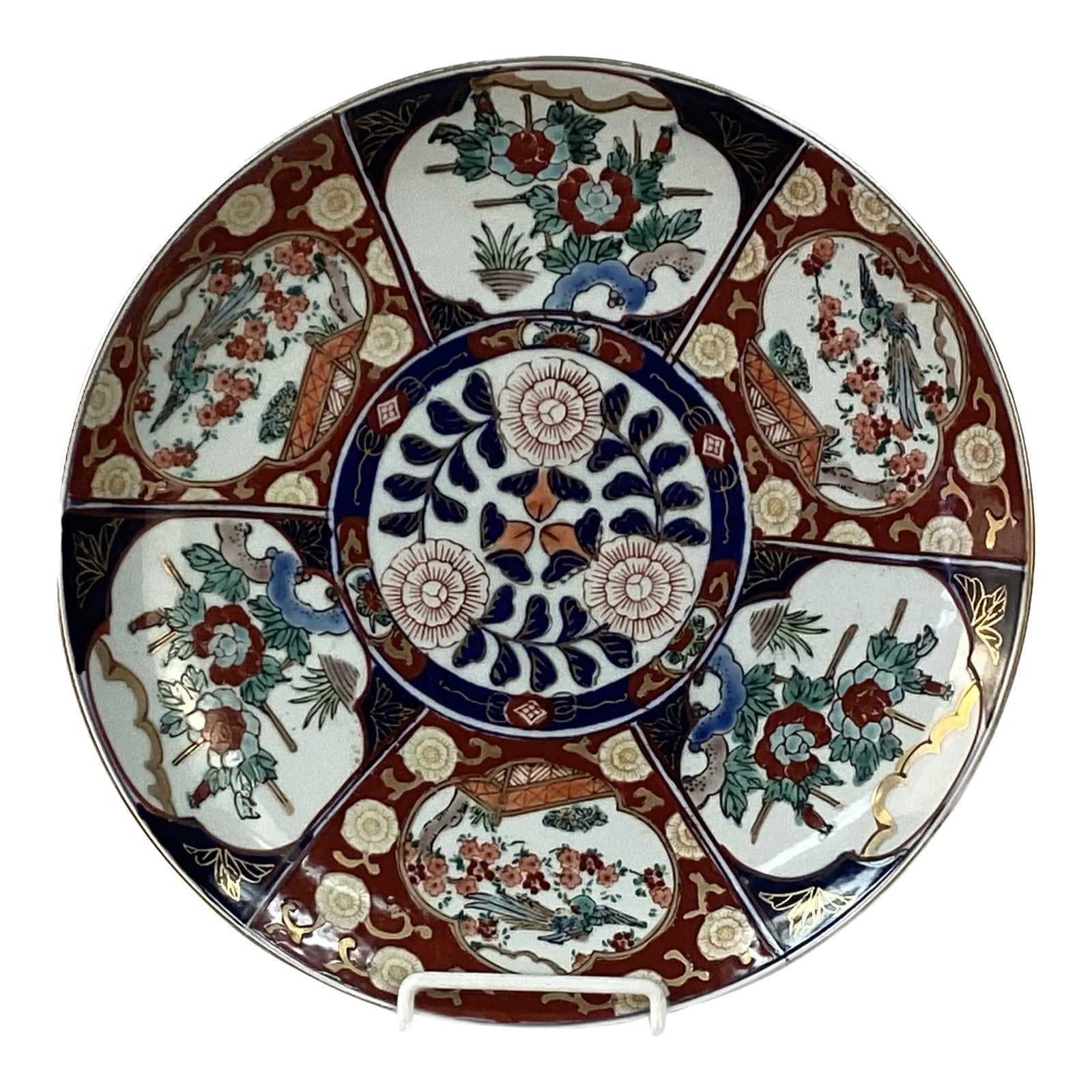 Vintage Japanese Imari Platter | Chairish