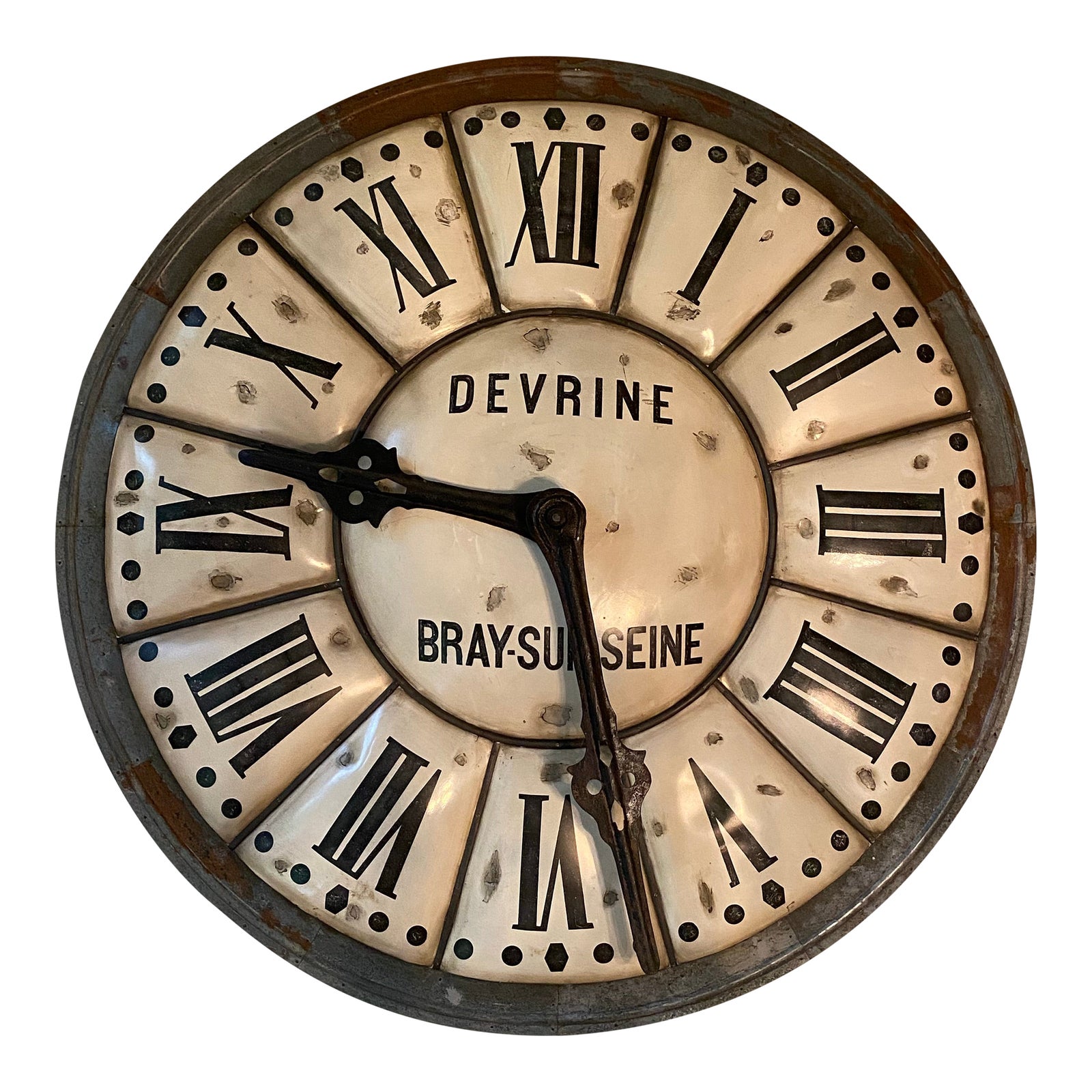 Restoration Hardware French Tower Clock | Chairish