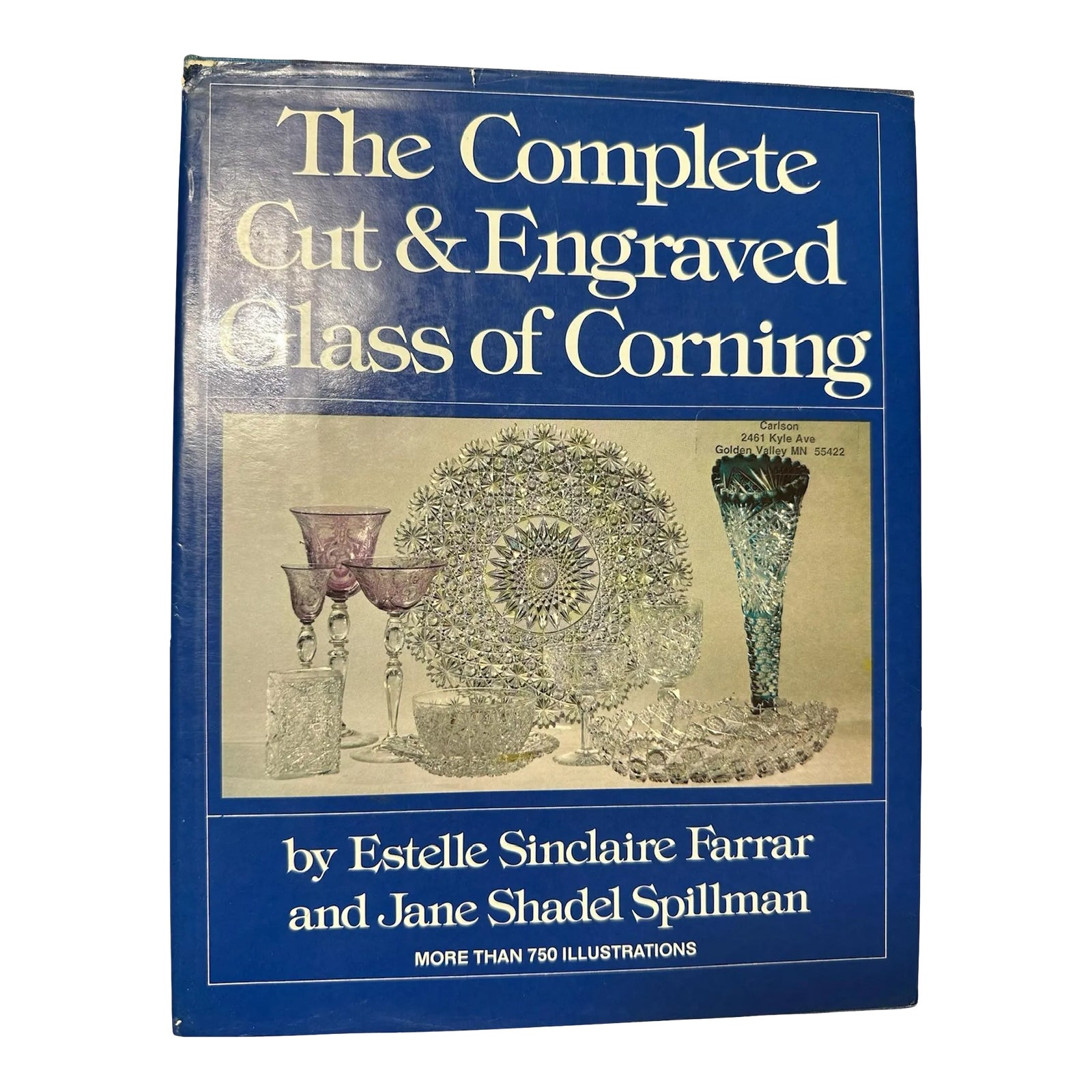 1979 The Complete Cut & Engraved Glass of Corning Hardcover Book ...