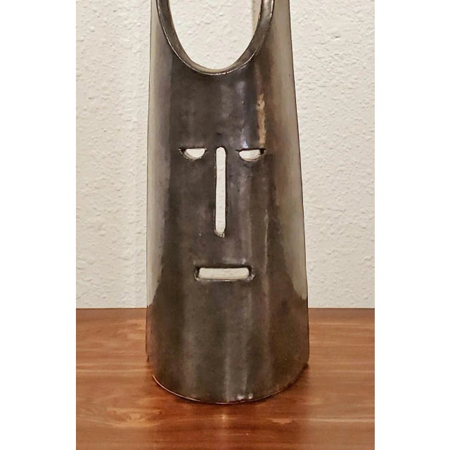 Ceramic Devil Mask by Richard Freiwald After Gio Ponti | Chairish