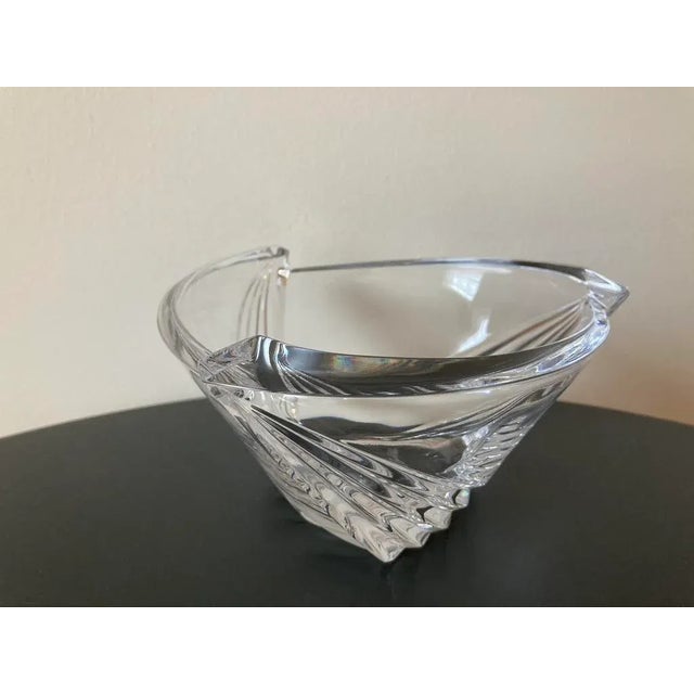 German Art Deco Crystal Bowl Catchall by Rosenthal, C Mid 20th Century ...
