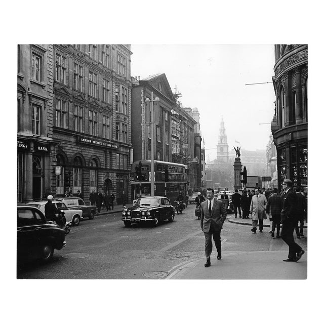 1968 Don Ware London Street Scene | Chairish