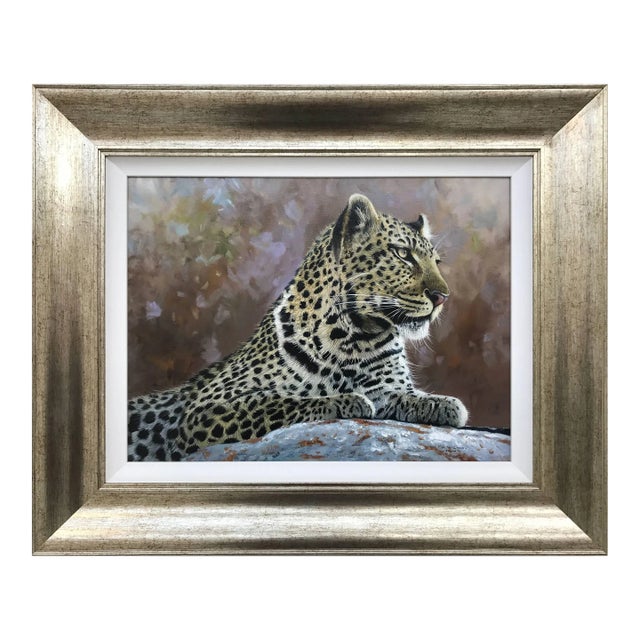Pip McGarry, Realist Leopard Portrait Wild Cat Painting from British ...