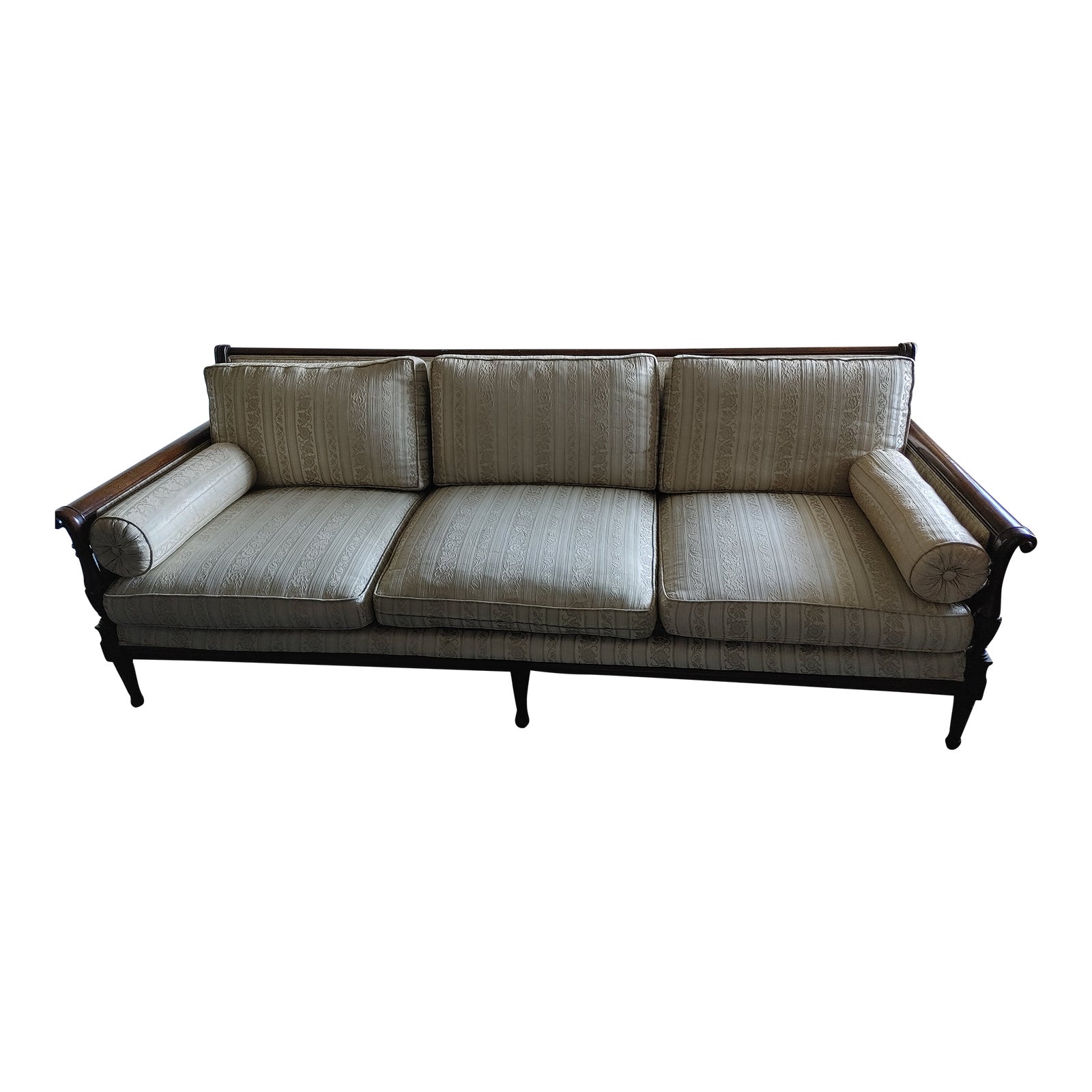 Mid 20th Century Mid Century W & J Sloane Sofa | Chairish