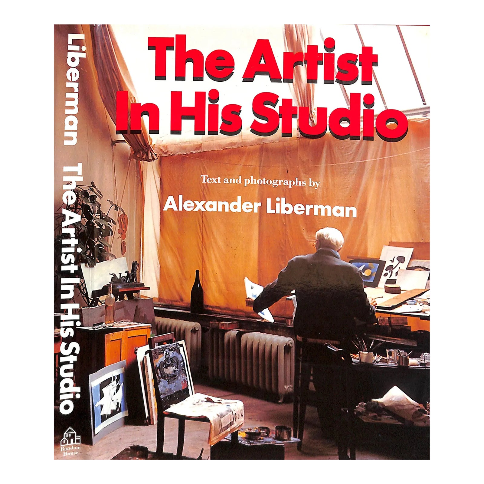 "The Artist in His Studio" 1988 Liberman, Alexander (Inscribed) | Chairish